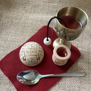 Play Pretend Holy Communion Set wood or Metal Chalice - Etsy