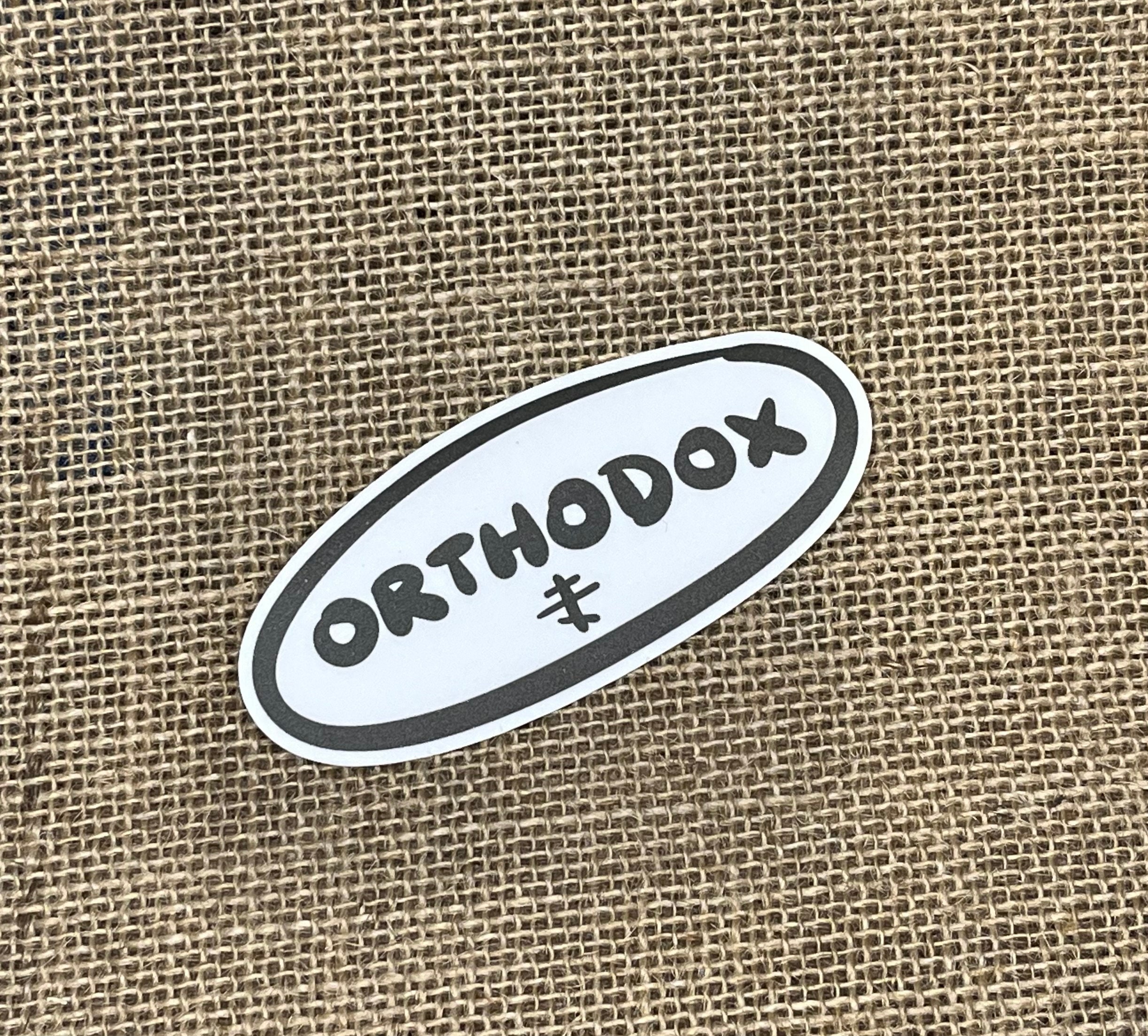 Orthodox Sticker Matte - Etsy