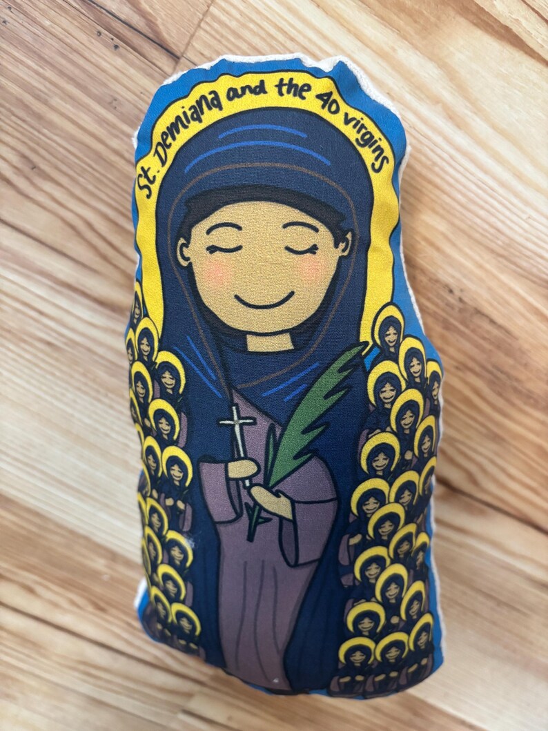 St. Demiana and the 40 Virgins - Cuddly Icon Friend - Etsy