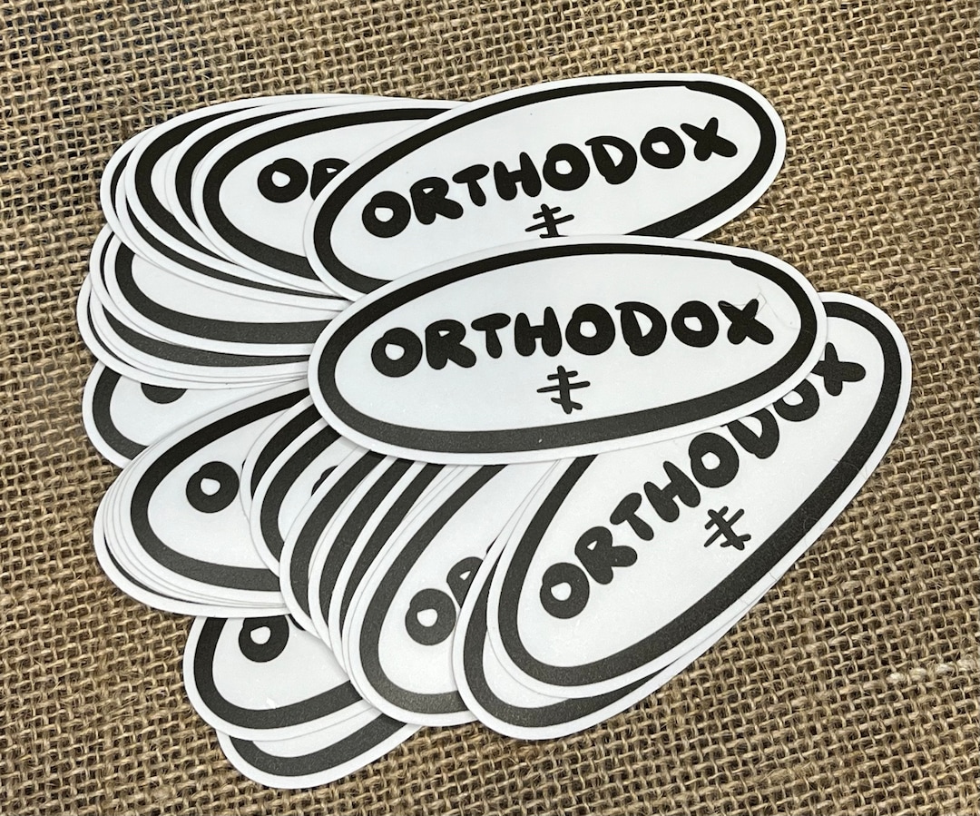 Orthodox Sticker - Matte - Etsy