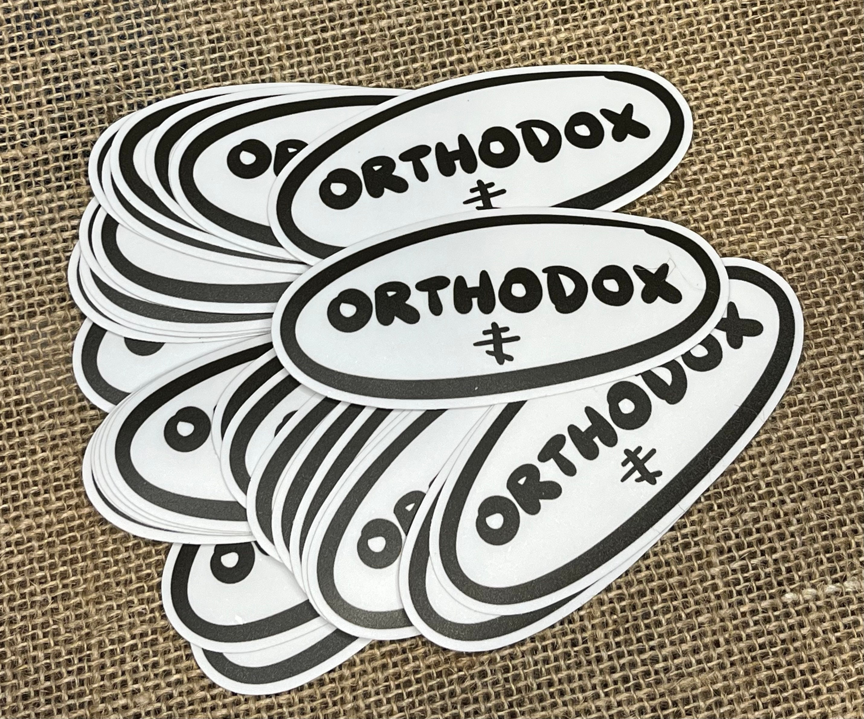 Orthodox Sticker Matte - Etsy