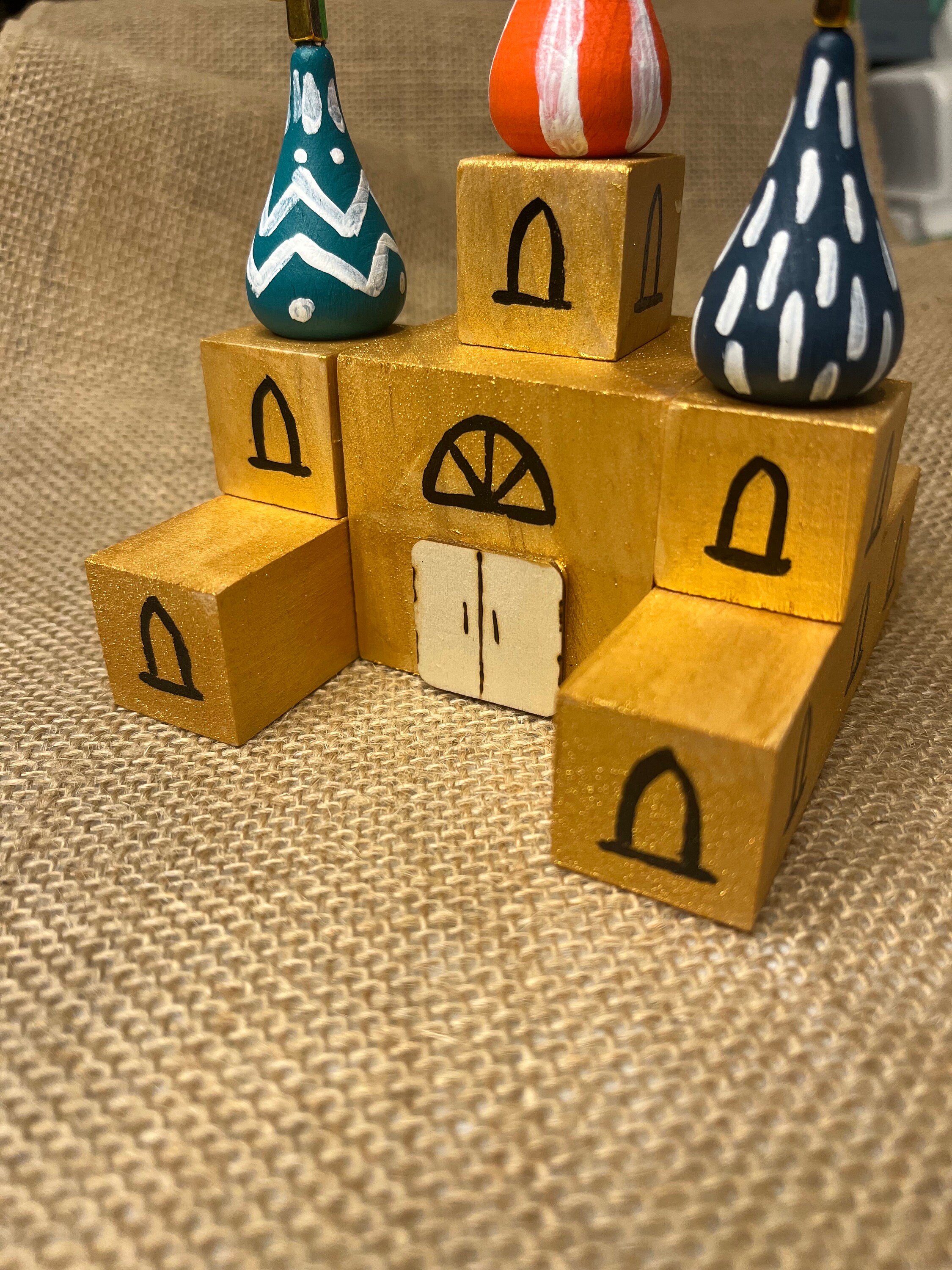 Russian Style Build-a-church Mini Block Set - Etsy