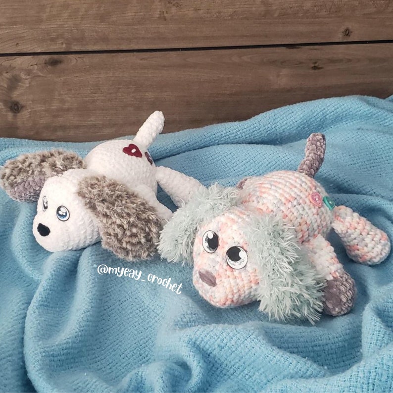 Splooting Puppy PDF Digital CROCHET PATTERN in English - Etsy