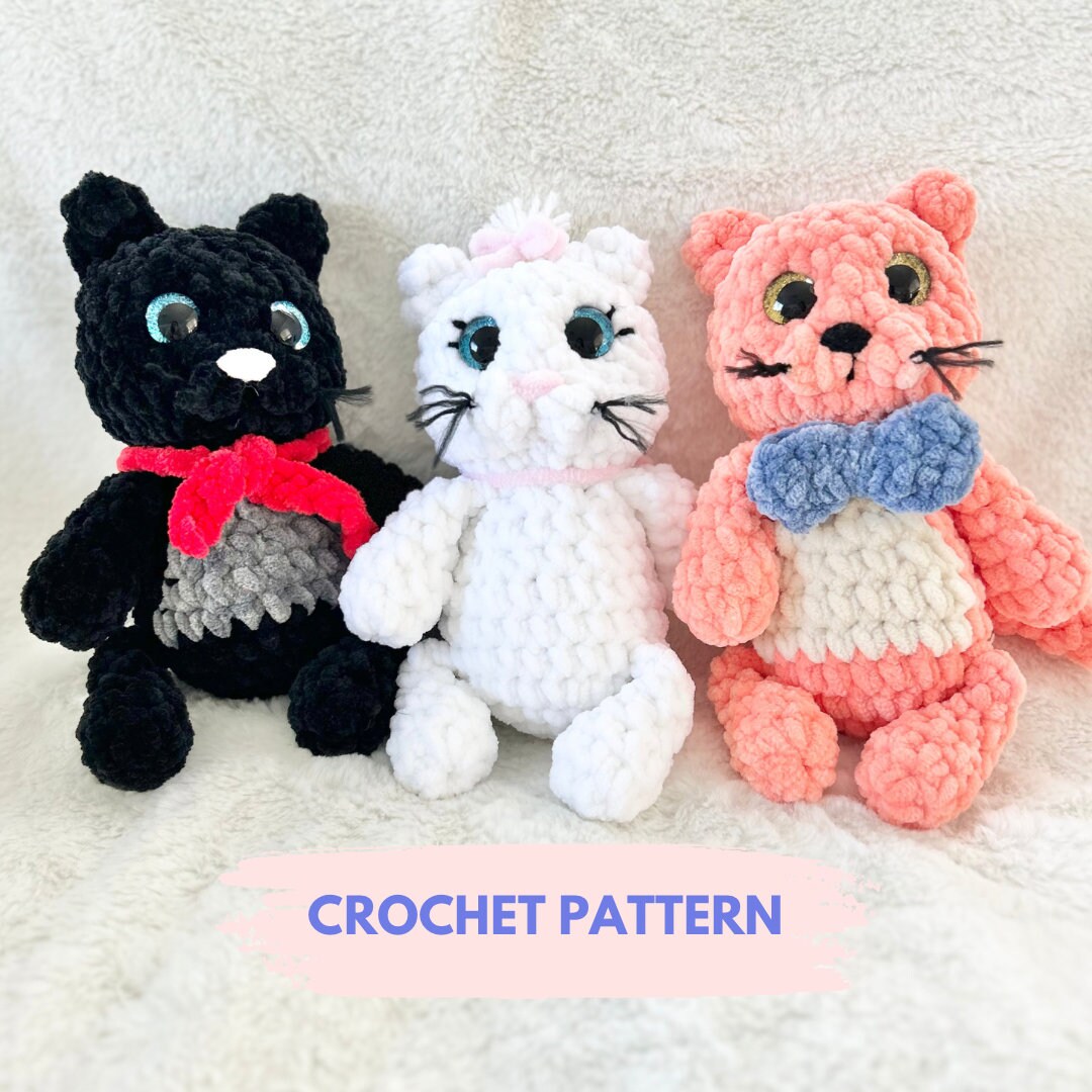 Low Sew Bitty Kitty Pattern PDF Digital CROCHET PATTERN in English ...