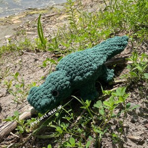 Low Sew Ally the Alligator PDF Digital CROCHET PATTERN in English ...