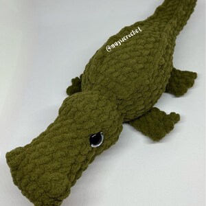 Low Sew Ally the Alligator PDF Digital CROCHET PATTERN in English ...