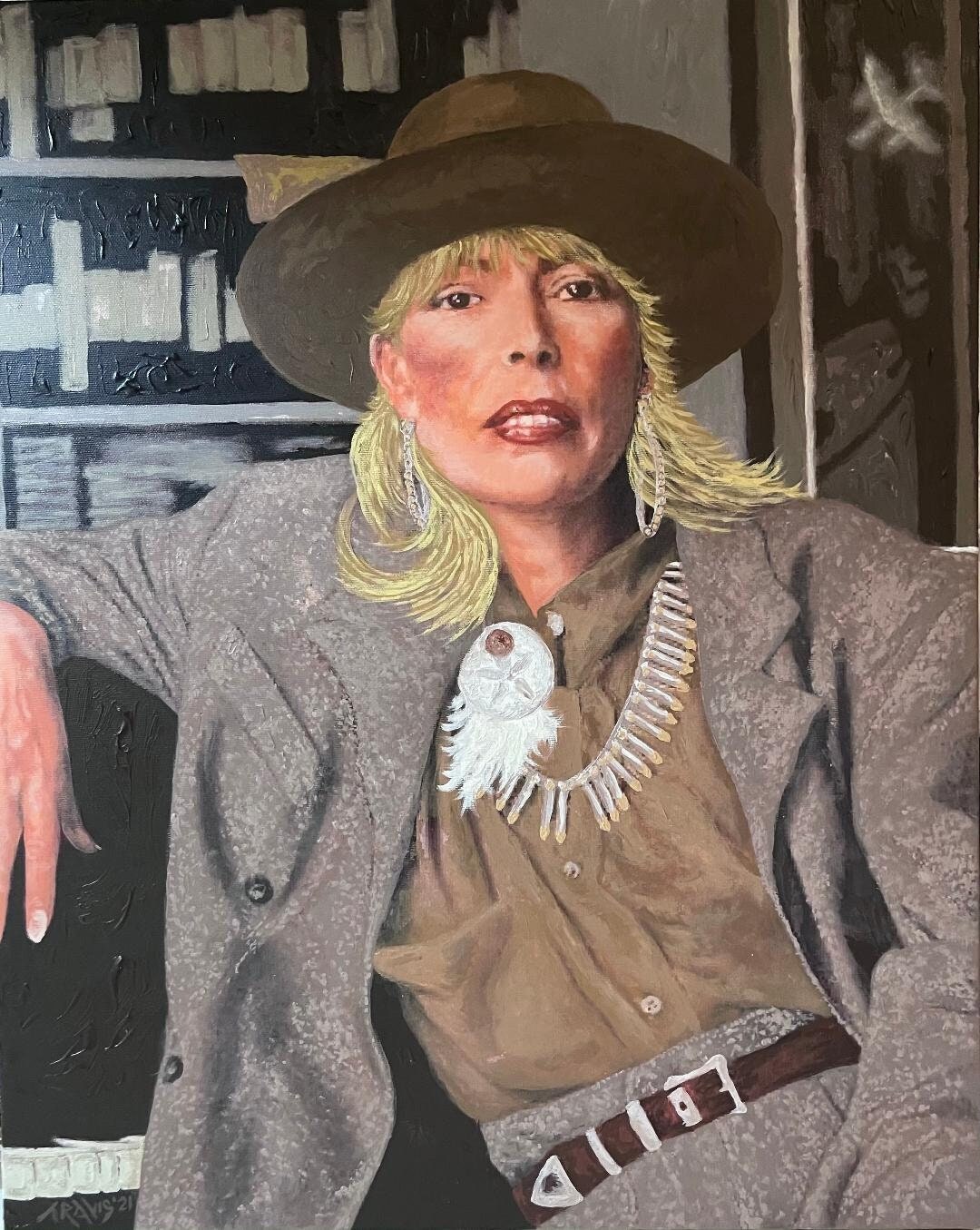 Original Acrylic: Queen Joni - Etsy