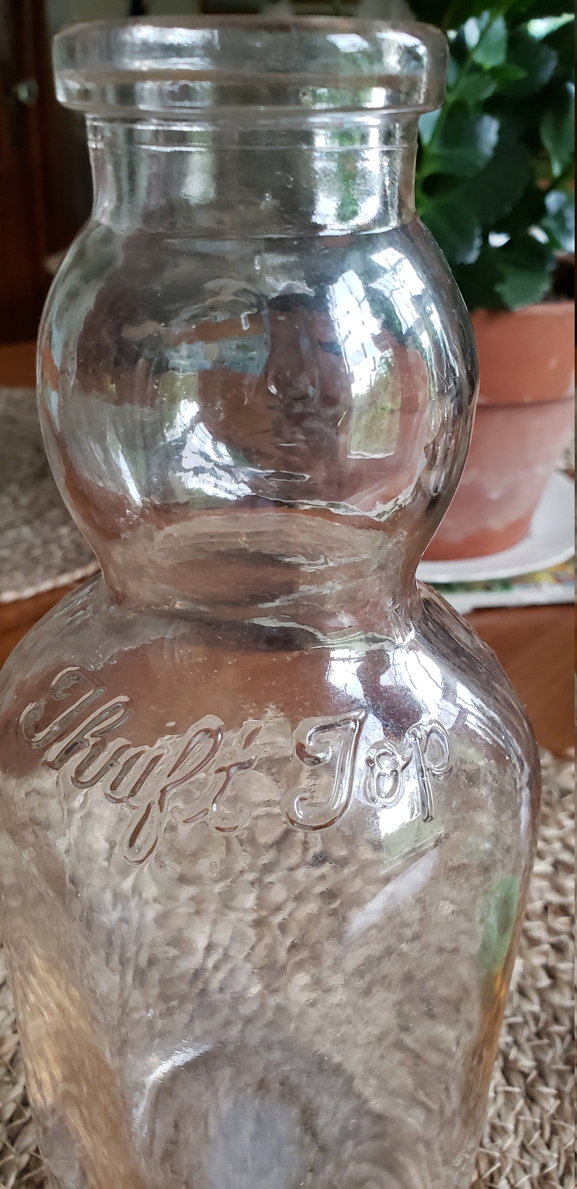 Curles Neck Dairy Milk Bottle - Etsy