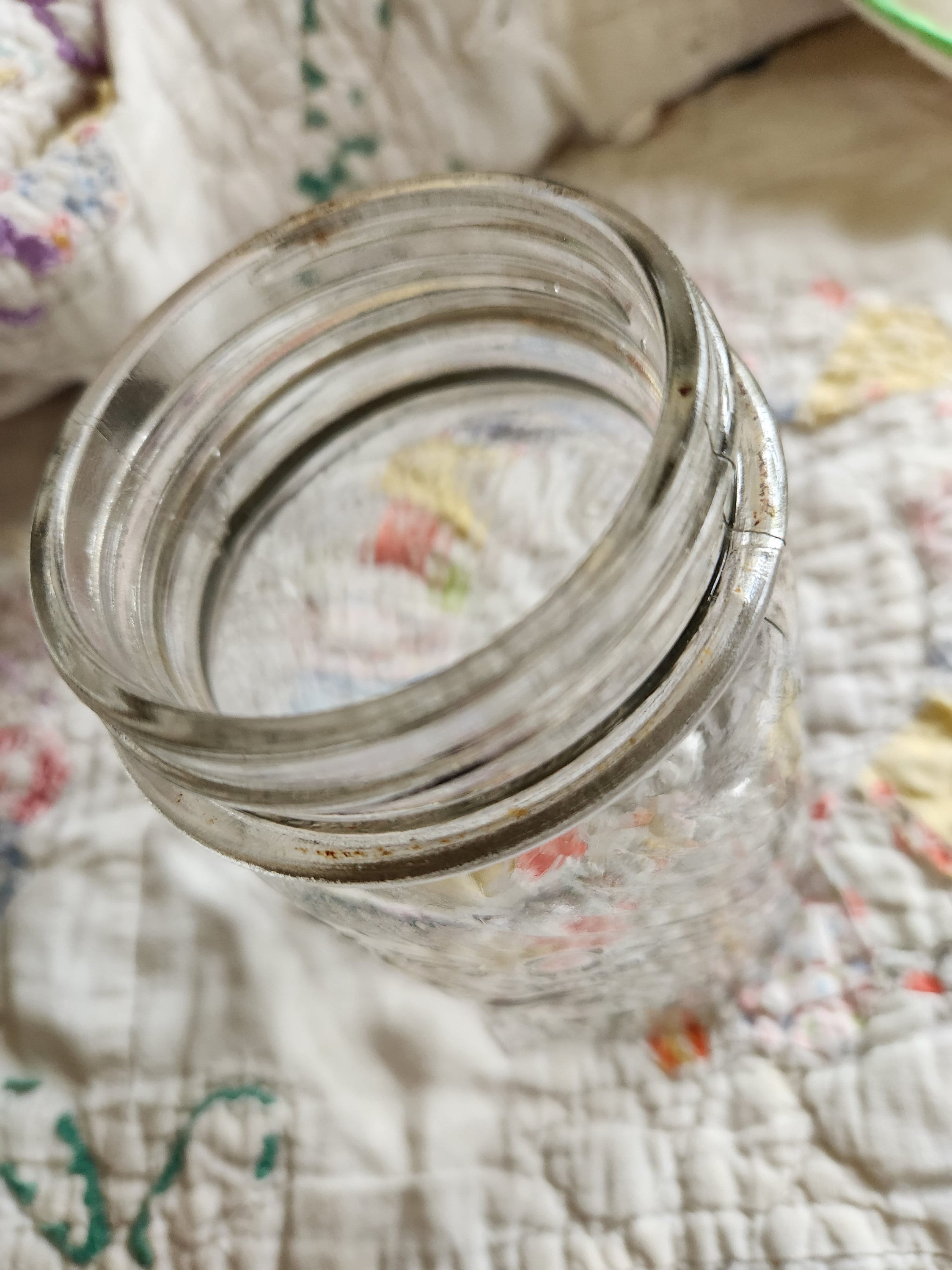 Vintage Jumbo Peanut Butter Quart Jar With Zinc Lid - Etsy