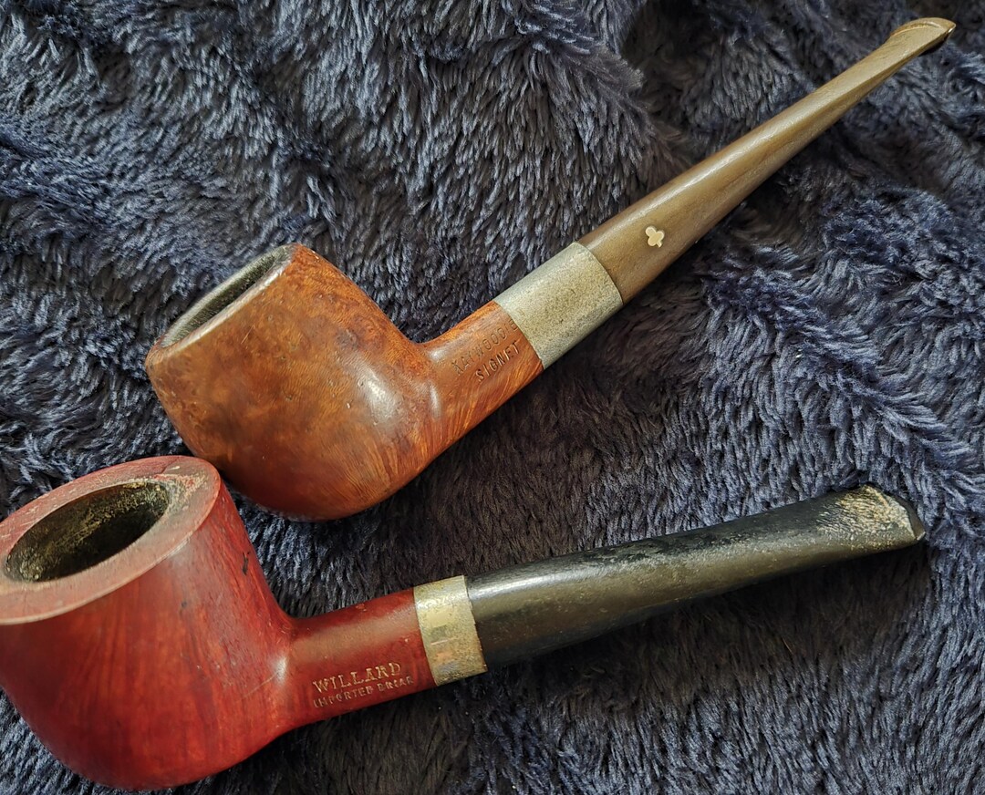 Two Vintage Pipes - Etsy