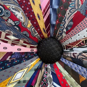 Custom Tie Tuffet/ottoman - Etsy