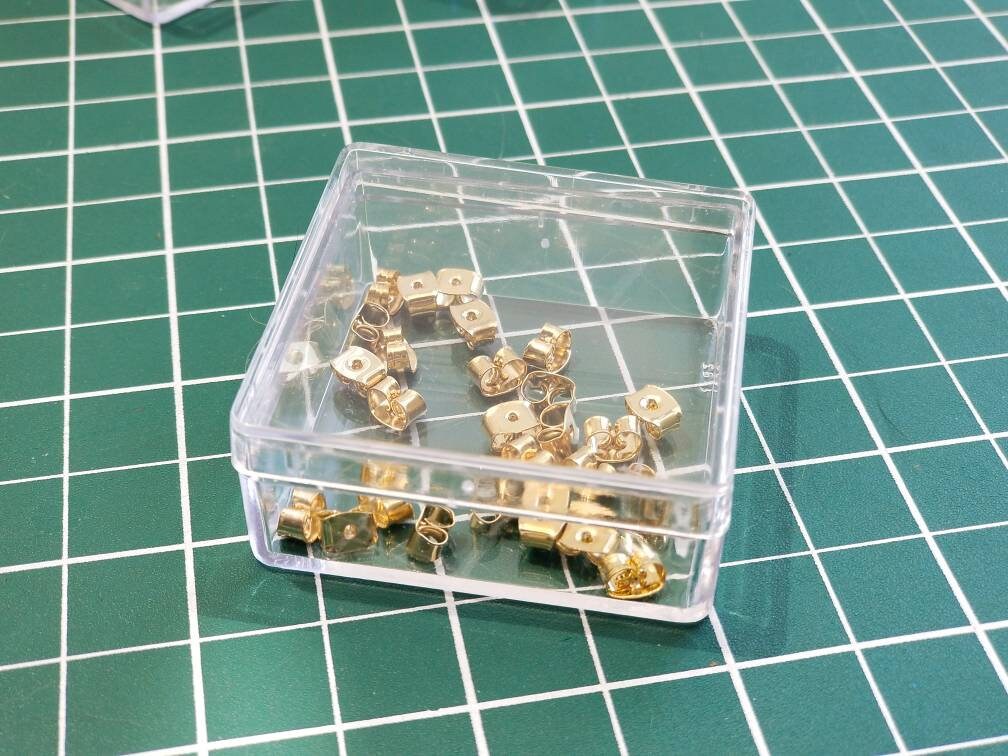 Plastic Clear Square Cube Case Package Small 1.9x5x5cm Holder - Etsy