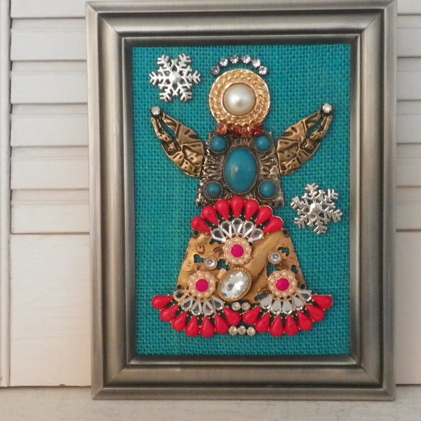 Angel Framed Jewelry Art - Etsy