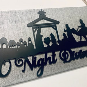 O Night Divine SVG Glowforge Laser Cut Engrave File - Etsy