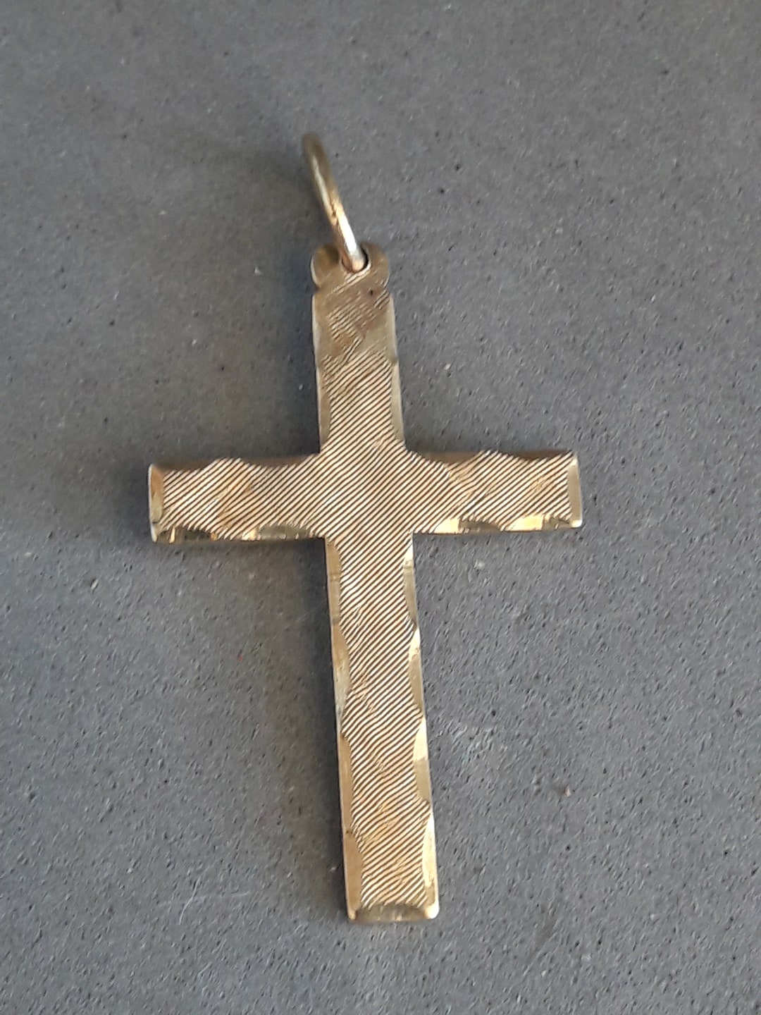 14K Gold Cross - Etsy