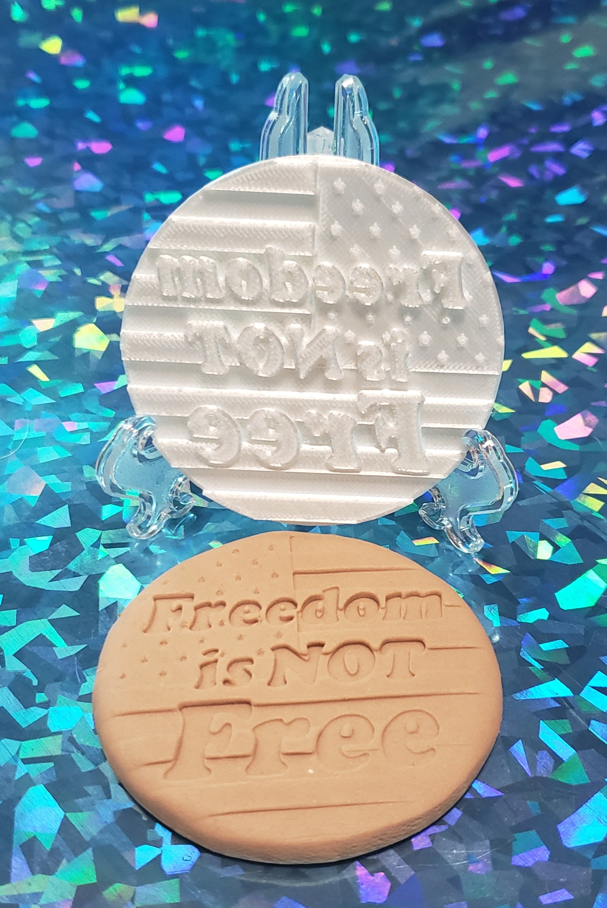 3 Freedom Cookie Stamps & Cutter Show Your Patriotic Pride With A ...