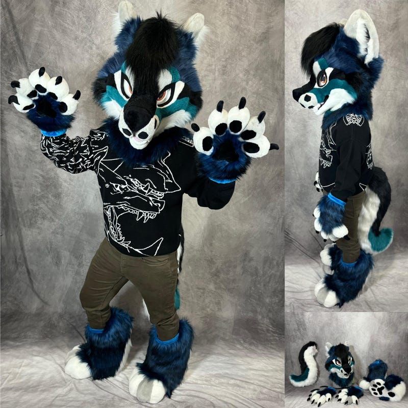 Wolf Fursuit - Etsy