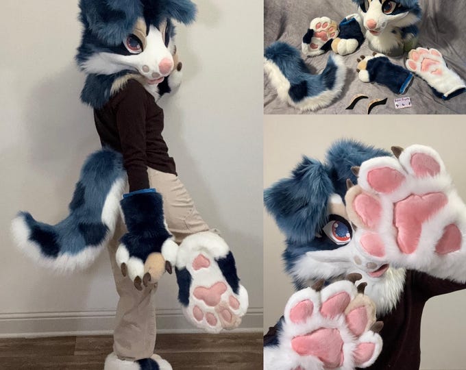 Oceanside Puppy Full Partial Premade Fursuit - Etsy