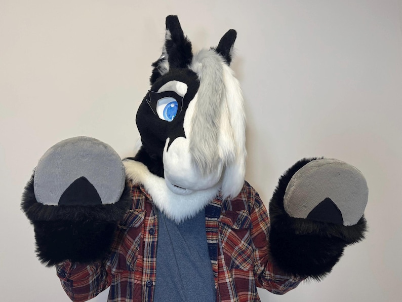 Midnight Horse Full Partial Premade Fursuit - Etsy