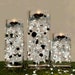 50 Silver Floating Stars- Sparkling Large Sizes- Fills 4 Medium Size ...