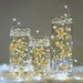 50 Gold Floating Stars- Sparkling- Large Sizes- Resin- Fills 1 Gallon ...