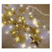 50 Gold Floating Stars- Sparkling- Large Sizes- Resin- Fills 1 Gallon ...