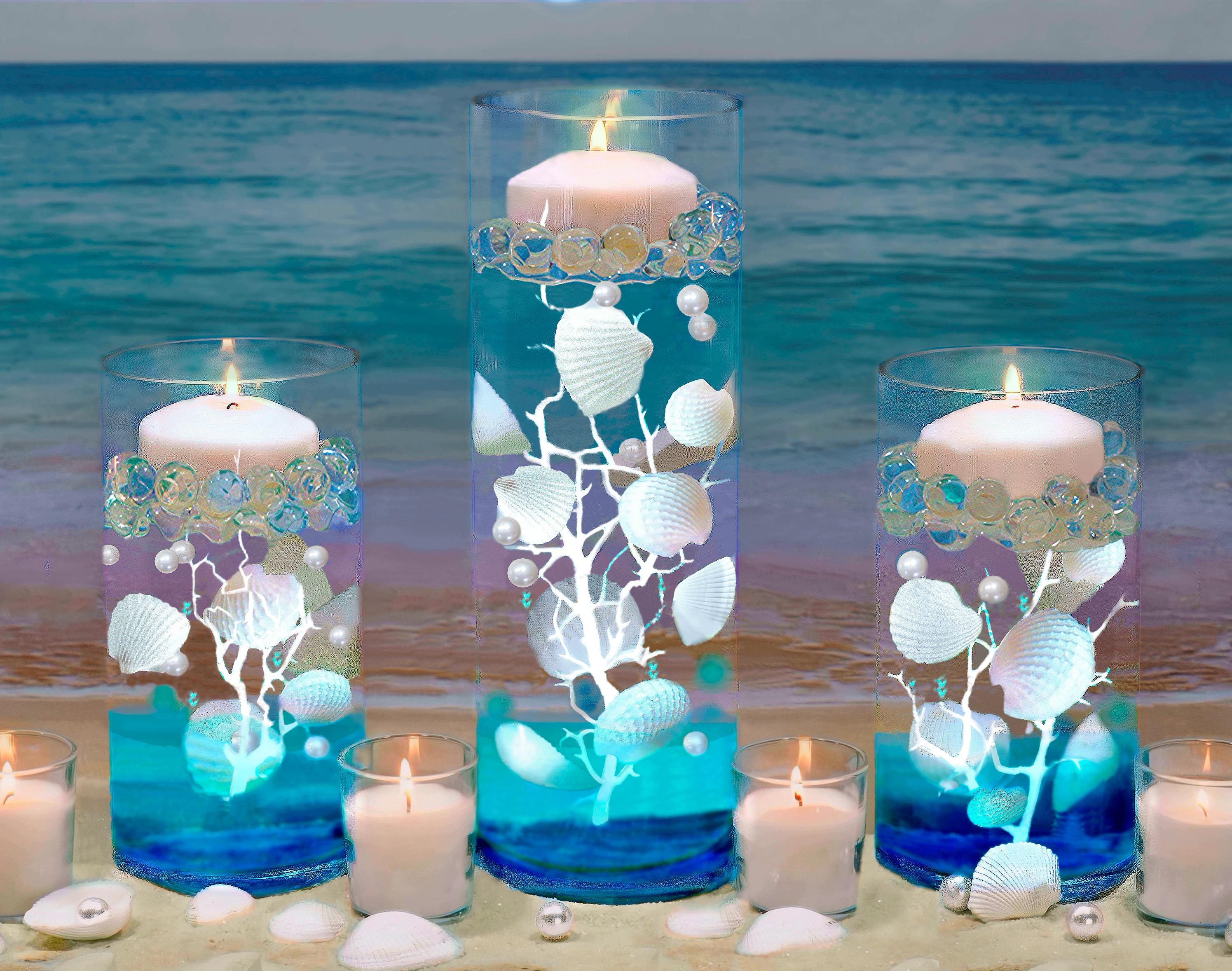 Water Theme Centerpieces How To Make A Christmas Centerpiece With