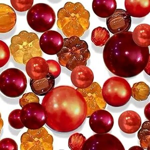 50 Floating Fall Thanksgiving Glowing Pumpkin Gems- Pearls-fills 4 ...