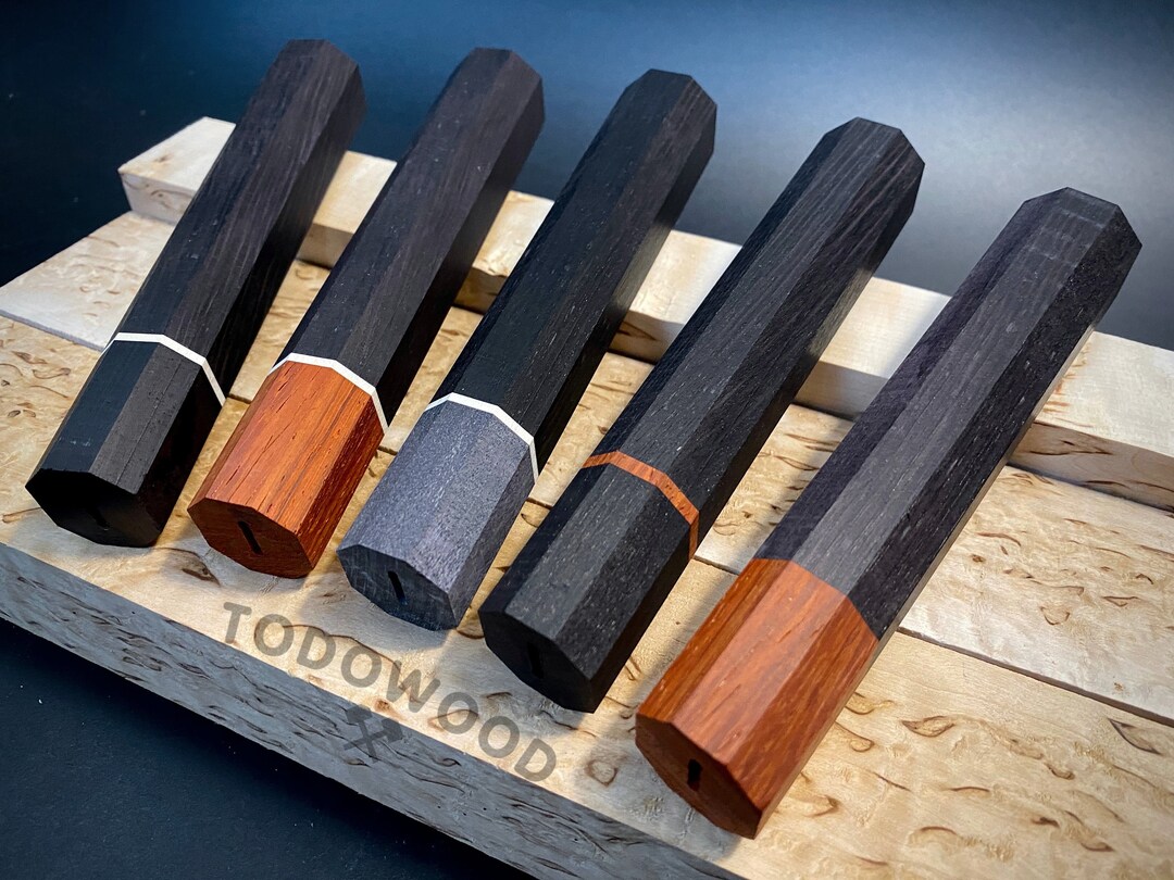 Wa-handle Blank for Kitchen Knife Japanese Style Exotic - Etsy