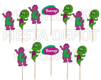 Barney cups | Etsy