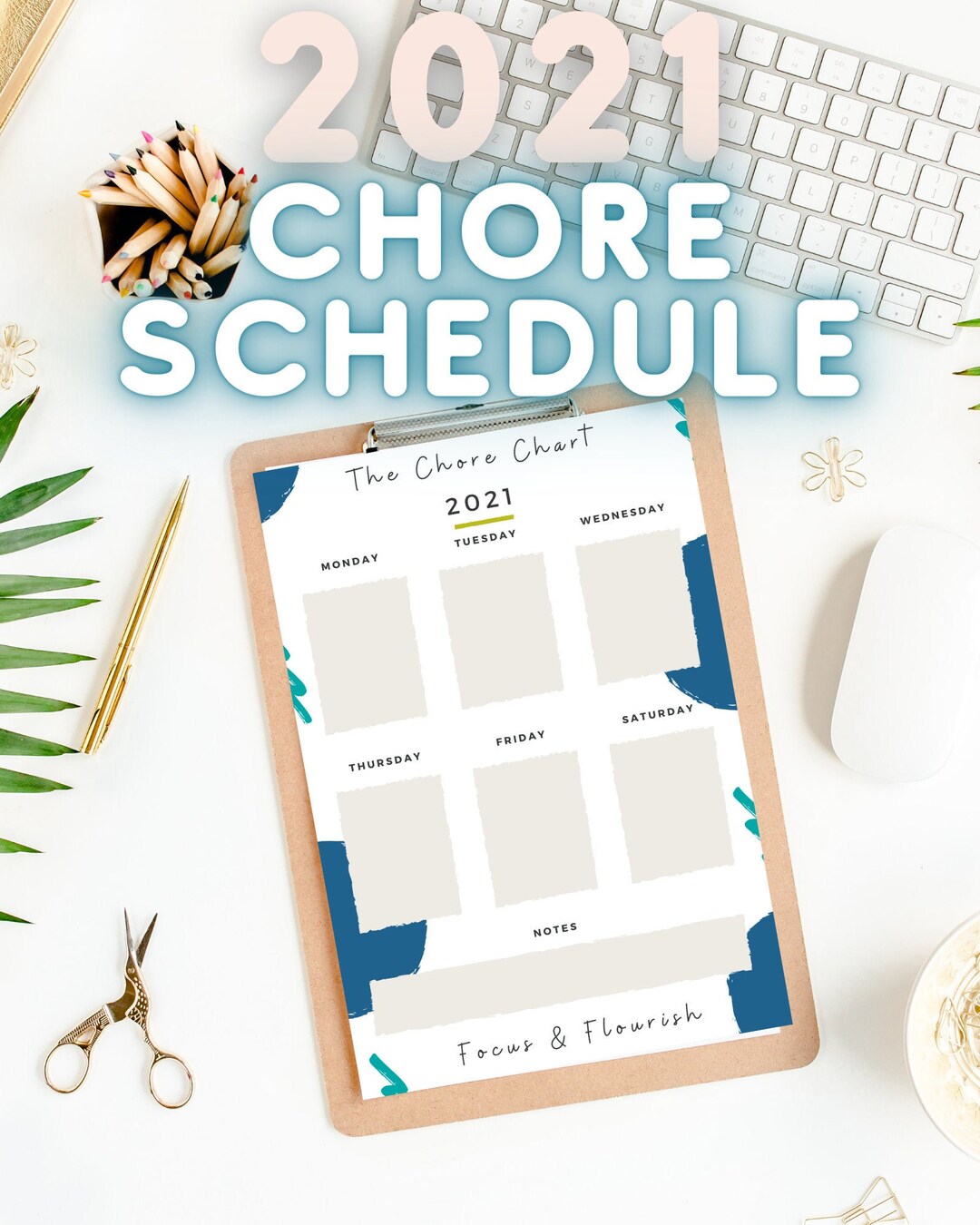 Chore Chart for Teens, Tween Chores, Teen Chore Chart, Responsibility ...