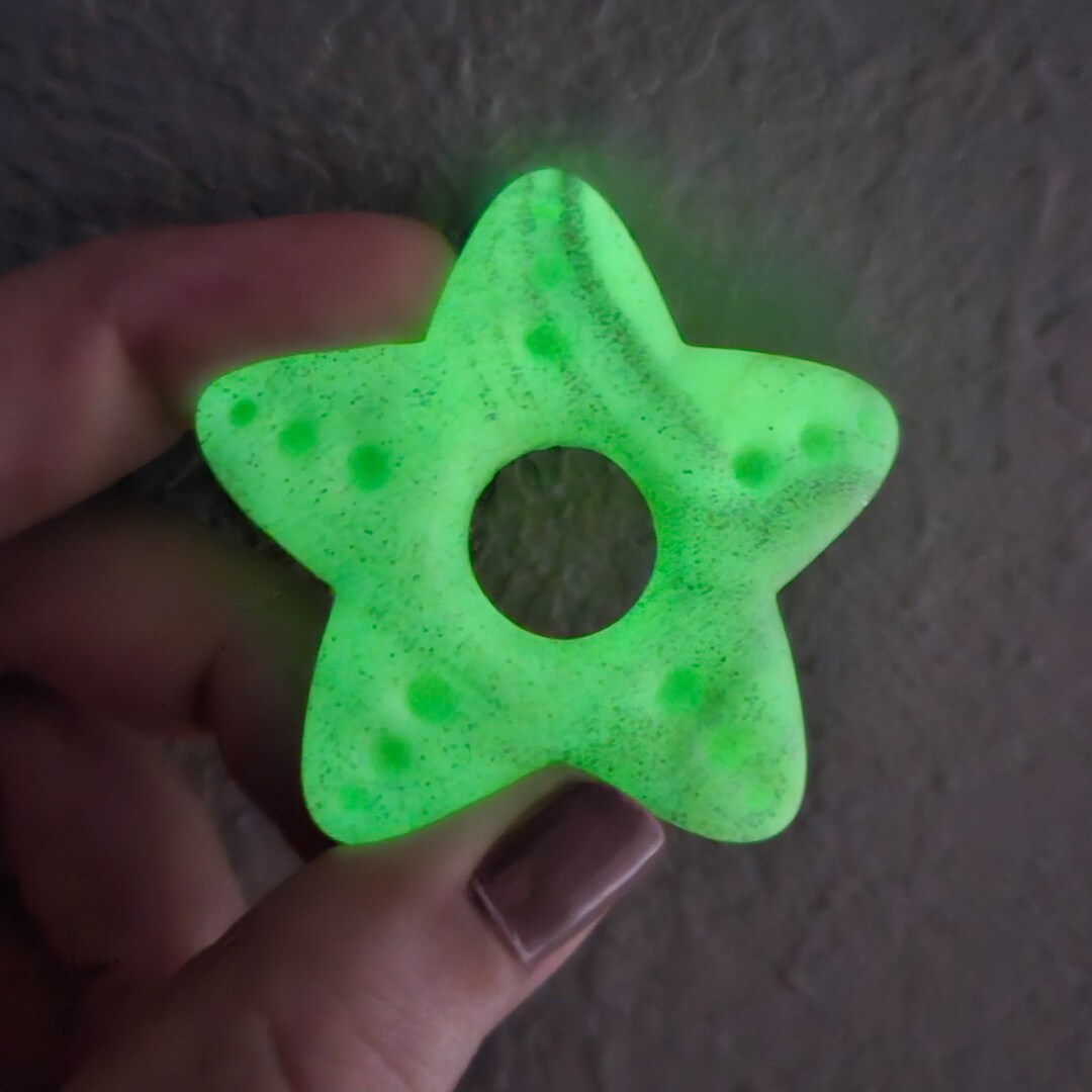 Glow in the Dark Spinner | Starfish Fidget Spinner | Polymer Fidget ...