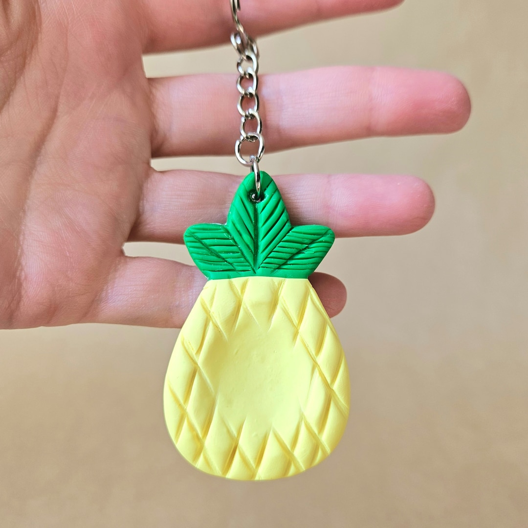 Pineapple Fidget Keychain | Sensory Toy | Worry Stone Keychain | Pocket ...