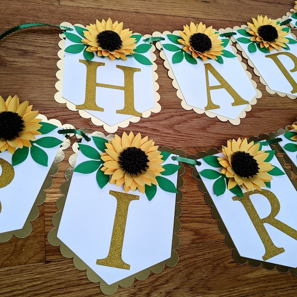 Sunflower Birthday - Etsy