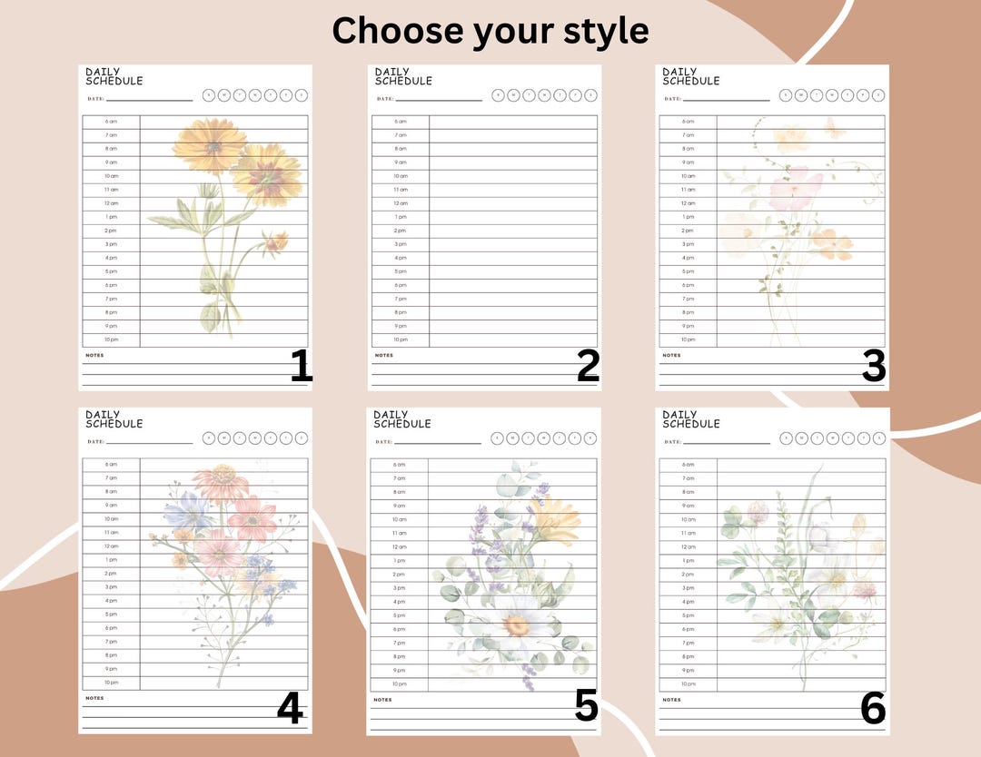 Floral Notepads Memo Pads, Writing Pad, Stationary, Office Desk Notepad ...