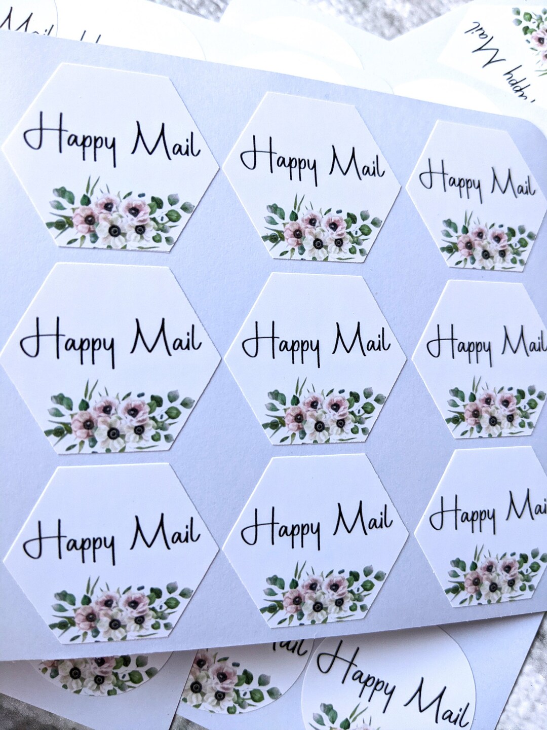 Cute Happy Mail Sticker, Happy Mail Sheets, Sticker Sheets, Mailing ...