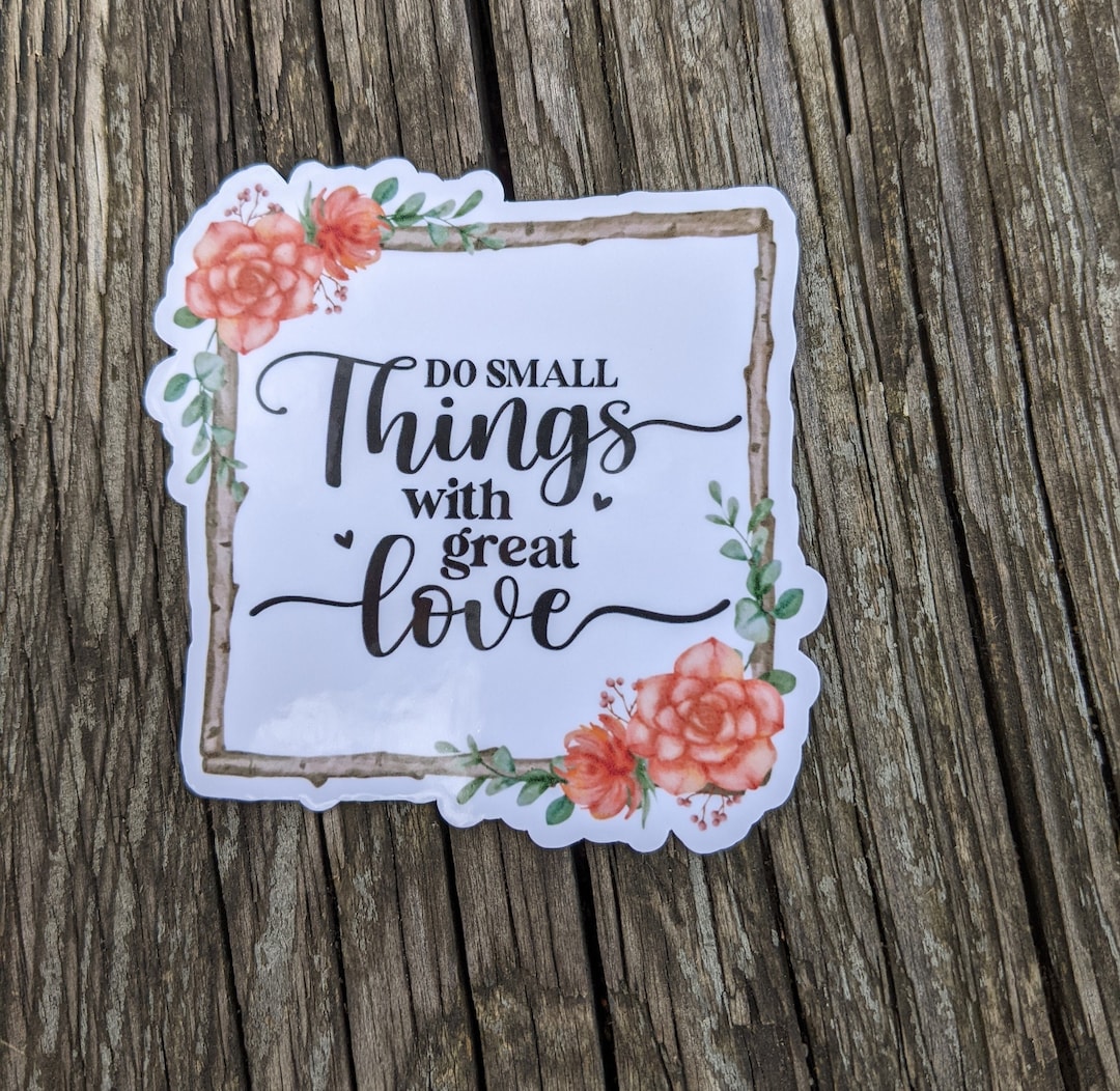 Motivational Vinyl Sticker- Laptop Stickers- Encouragement Sticker-all ...