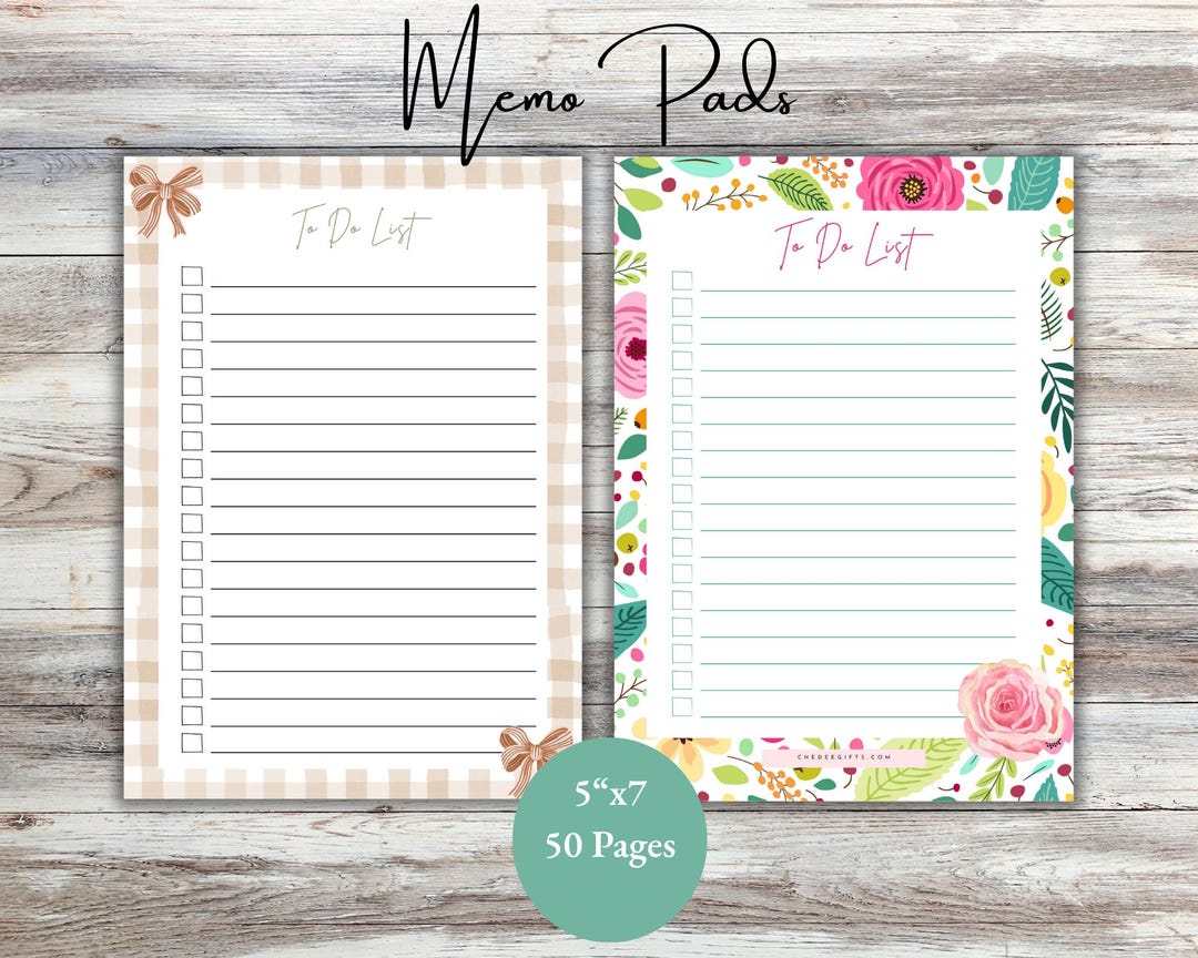 Notepads, Memo Pads, Writing Pad, Stationary, Office Desk Notepad ...