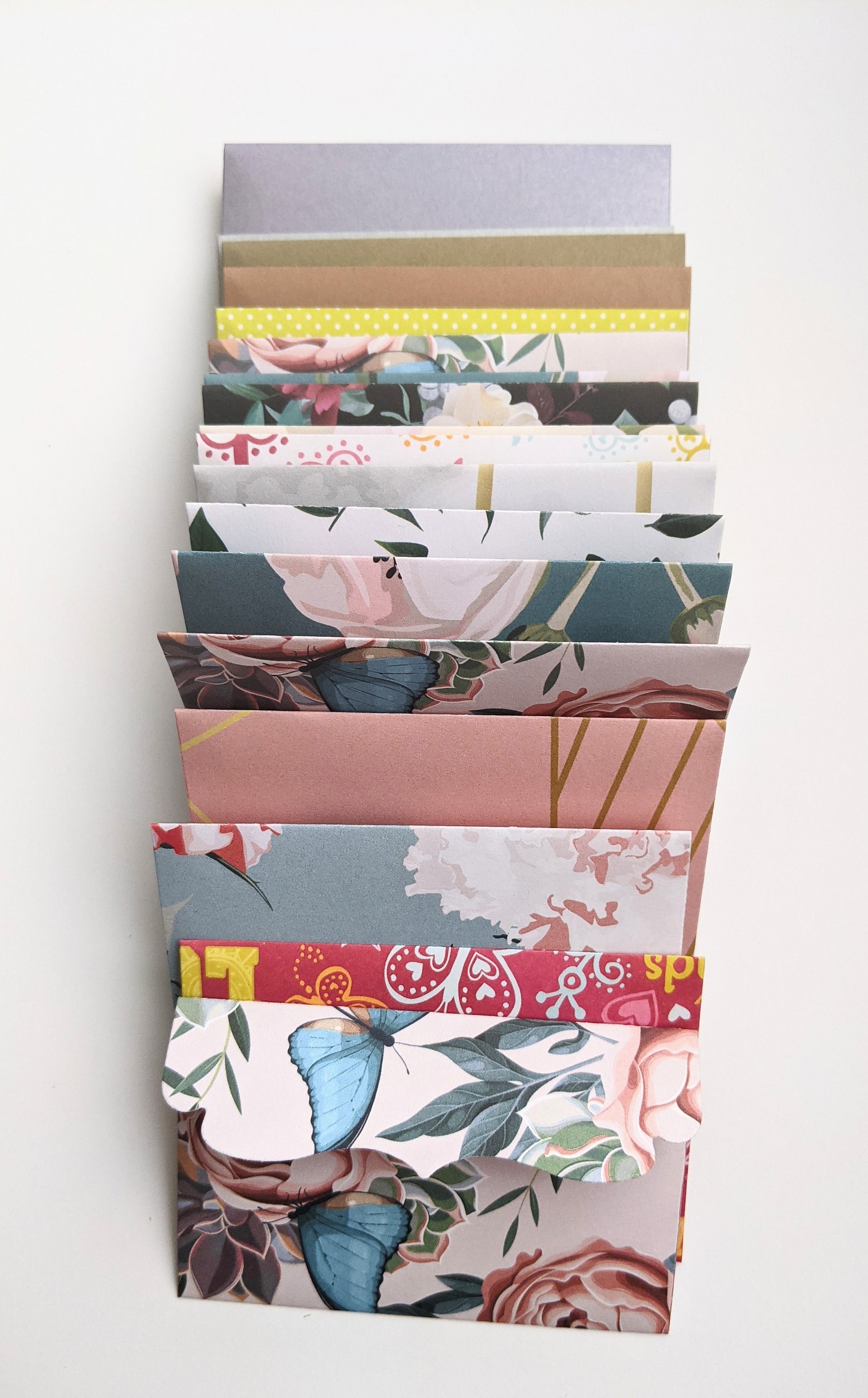 Assorted Mini Envelopes / Mini Cards / Note Cards / Blank | Etsy