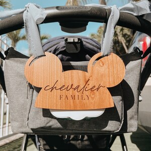 Stroller Tag// Stroller Name Tag - Etsy