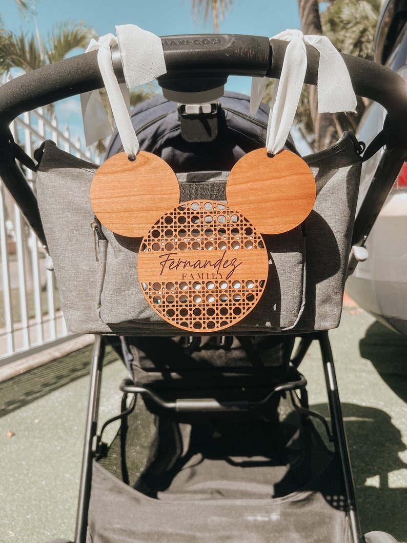 Stroller Tag// Stroller Name Tag - Etsy