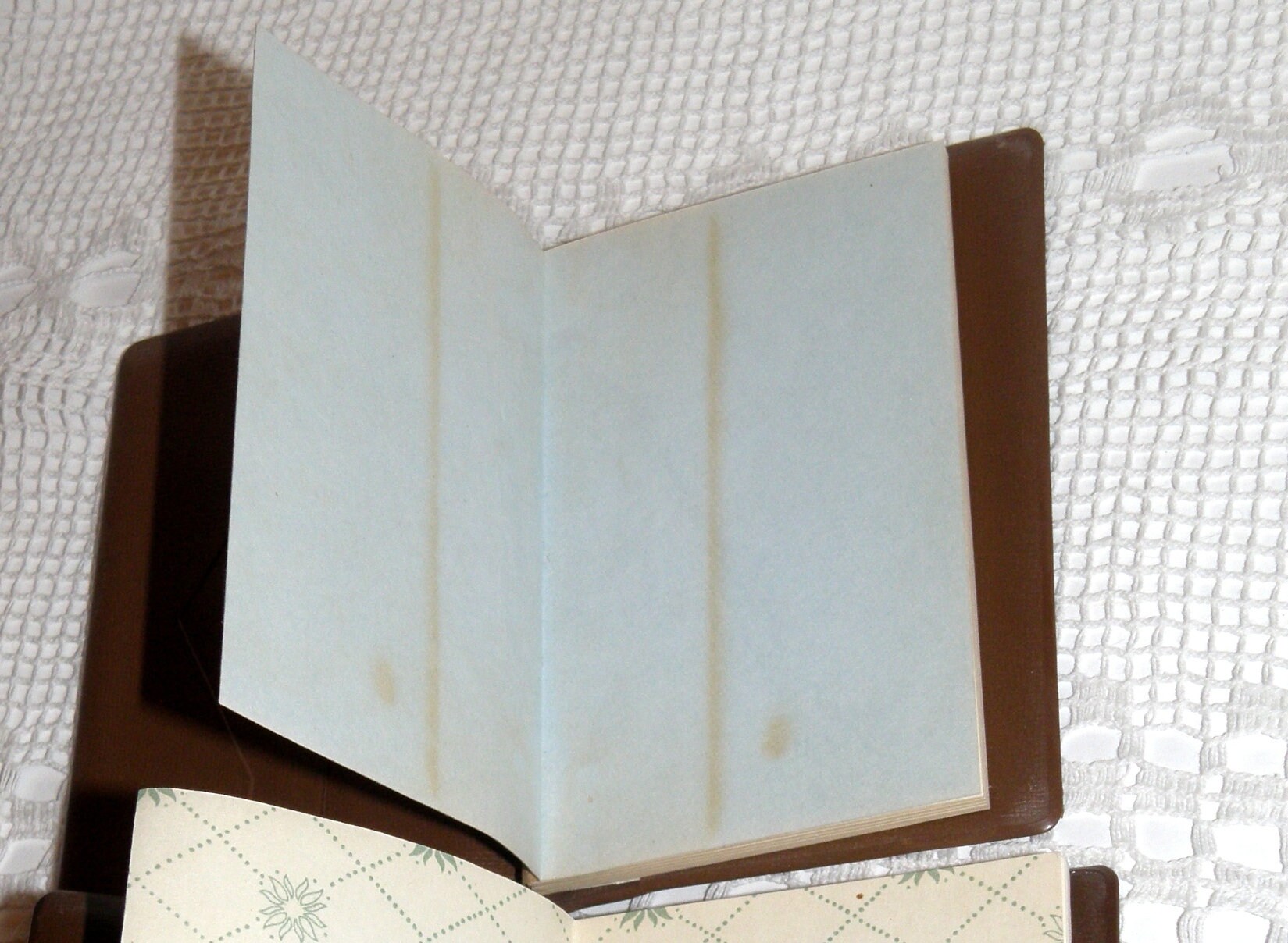 Memo Book Vintage, Retro Pocket Notebook, NOS Phone Book, Brown Soviet ...