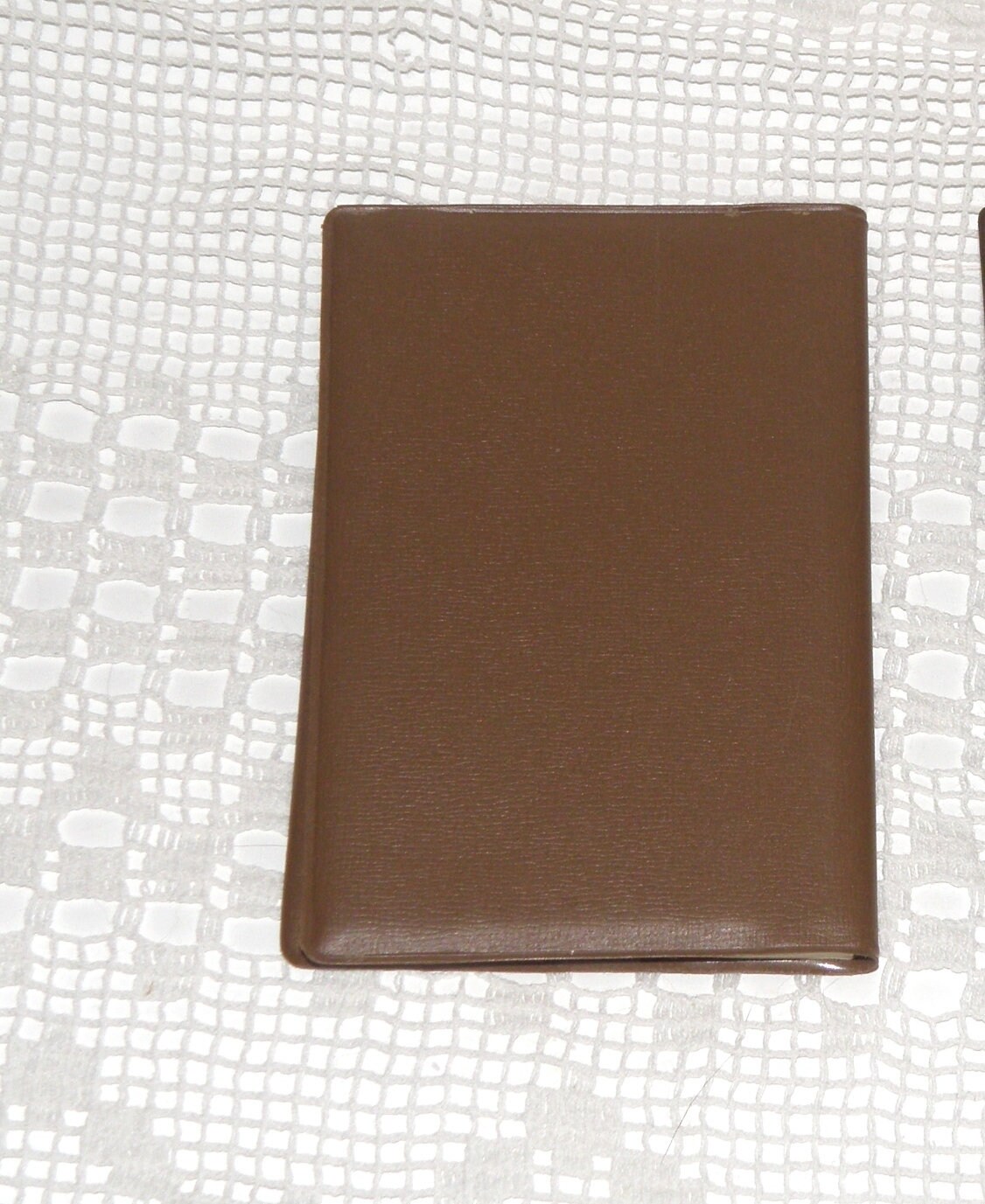 Memo Book Vintage, Retro Pocket Notebook, NOS Phone Book, Brown Soviet ...