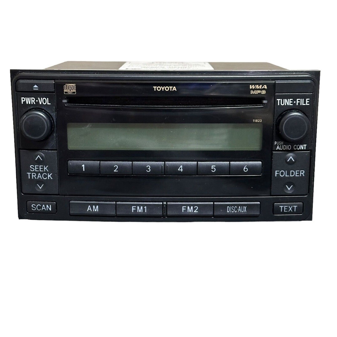 Toyota 4runner Factory OEM Stereo Head Unit Radio Aux CD Player 2003 ...