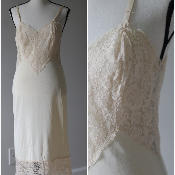 Lace Slip Dress Etsy
