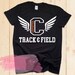Customizable Track and Field Spirit Shirts for School Track and Field ...