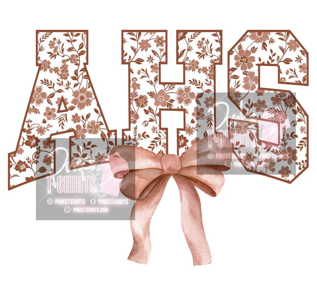 Alice Coyote AHS, Alice High School Floral Print Png File - Etsy