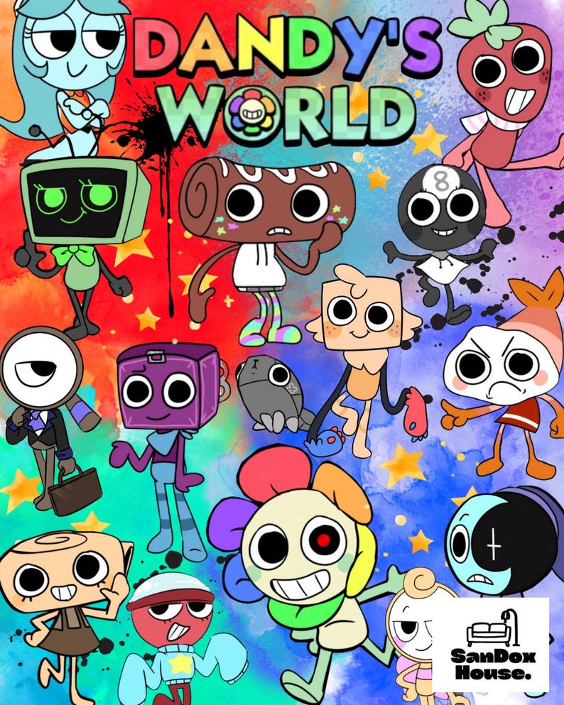 Dandy’s World Poster - Etsy