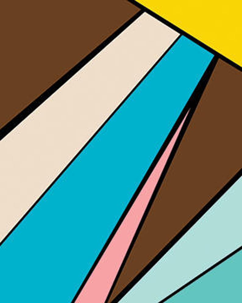 Printable Art, Abstract Art, Color Block, Geometric Art, Instant ...