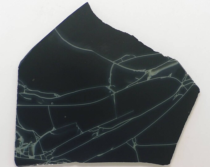 Spiderweb Obsidian Slab. Spider Web Obsidan Slab. Spiderweb - Etsy